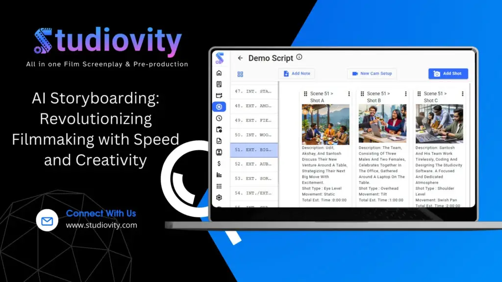 AI-Storyboarding: Smart Tools for Effortless Filmmaking and Visualization - Studiovity