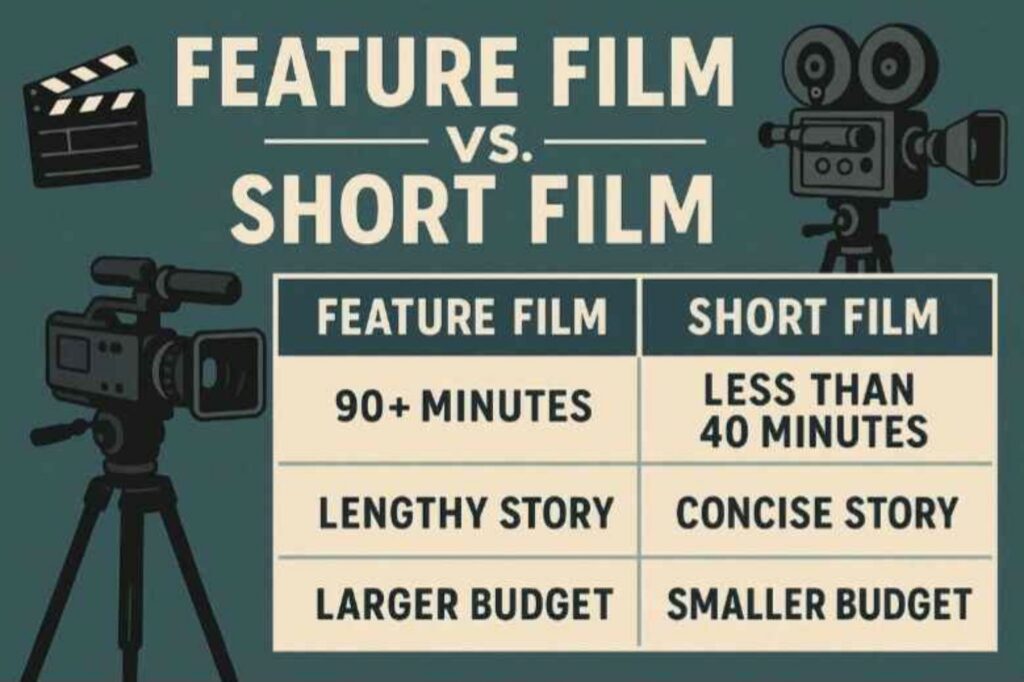 Short Film vs Feature Film Pre-Production: Key Differences Every ...