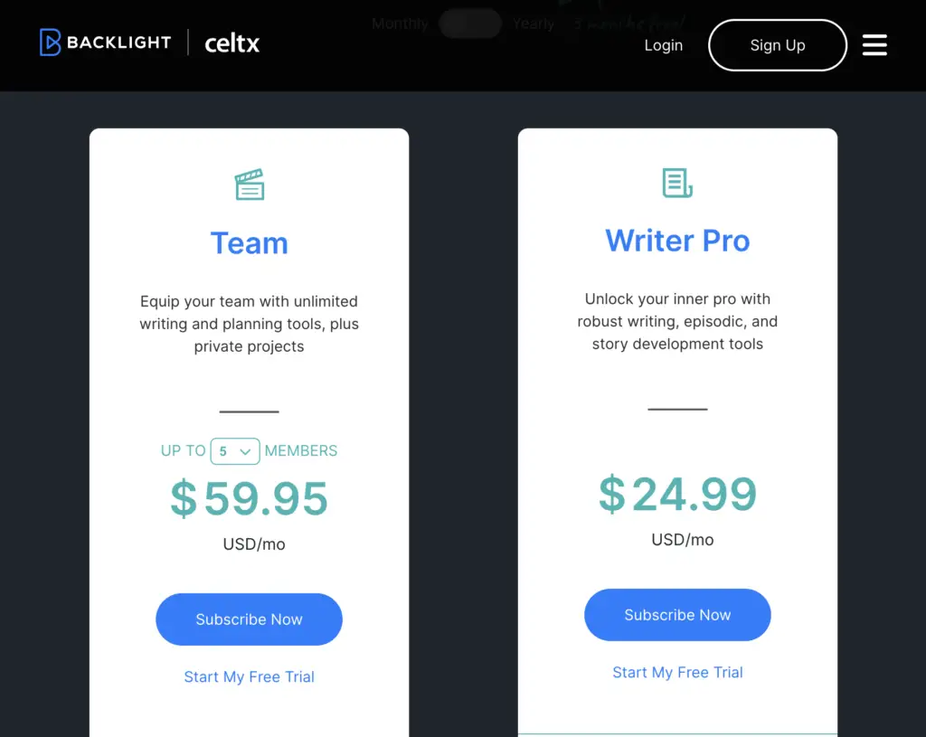 Top 5 Most Affordable Film Movie Pre Production Software