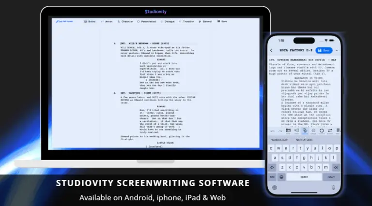 Upgrade Your Screenplay Software: Studiovity - A Celtx Alternative ...