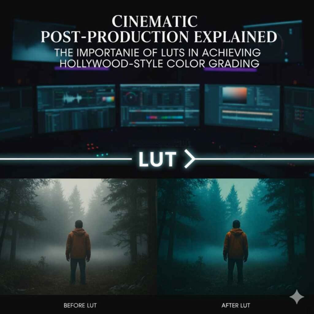Cinematic Post-Production Explained: The Importance of LUTs in ...