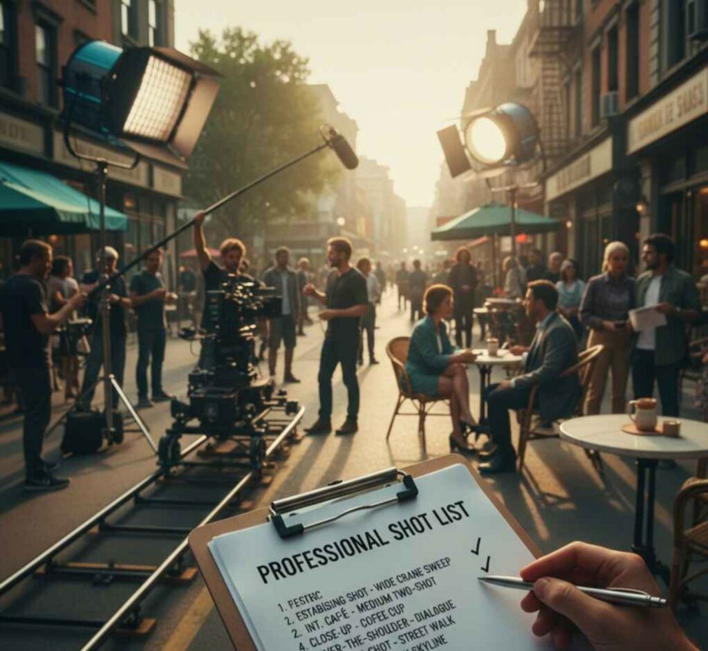 How to Create a Professional Shot List: Step-by-Step Technical Guide ...
