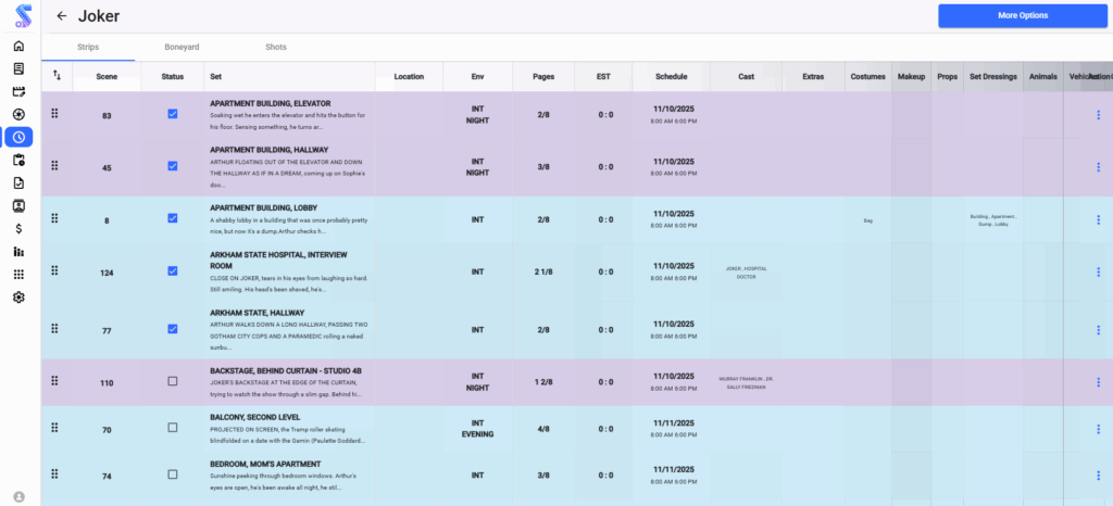10 Insider Tips for the Perfect Shooting Schedule – Film Scheduling ...